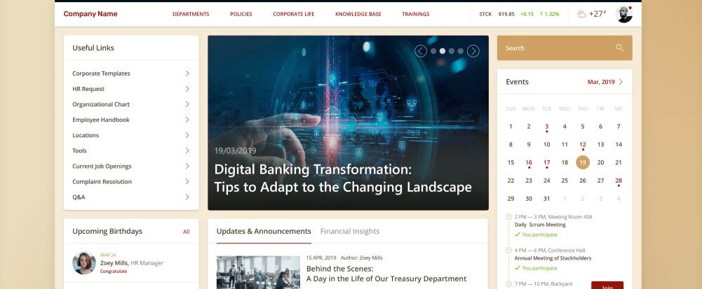 Finance: Intranet & Software products Case Studies - ScienceSoft