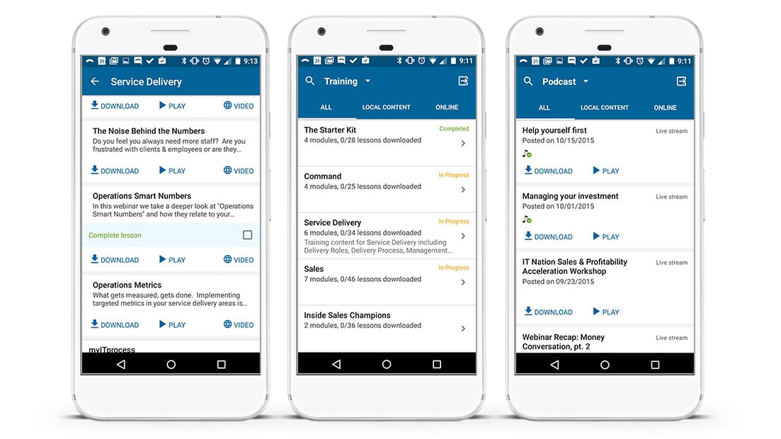 Modernization of a Training Portal for US Managed Services Providers ...