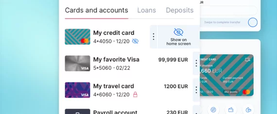 Finance: UI design Case Studies - ScienceSoft