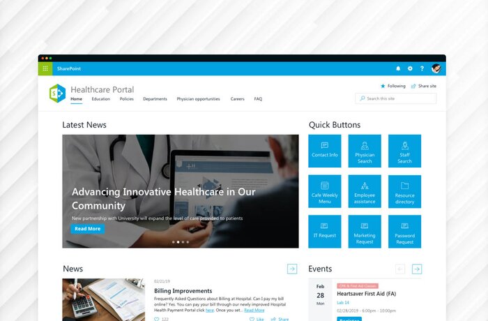 SharePoint Solutions - ScienceSoft