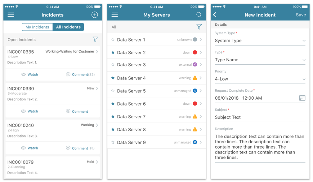 ITSM Mobile App with SolarWinds ServiceNow Integration - Case Study